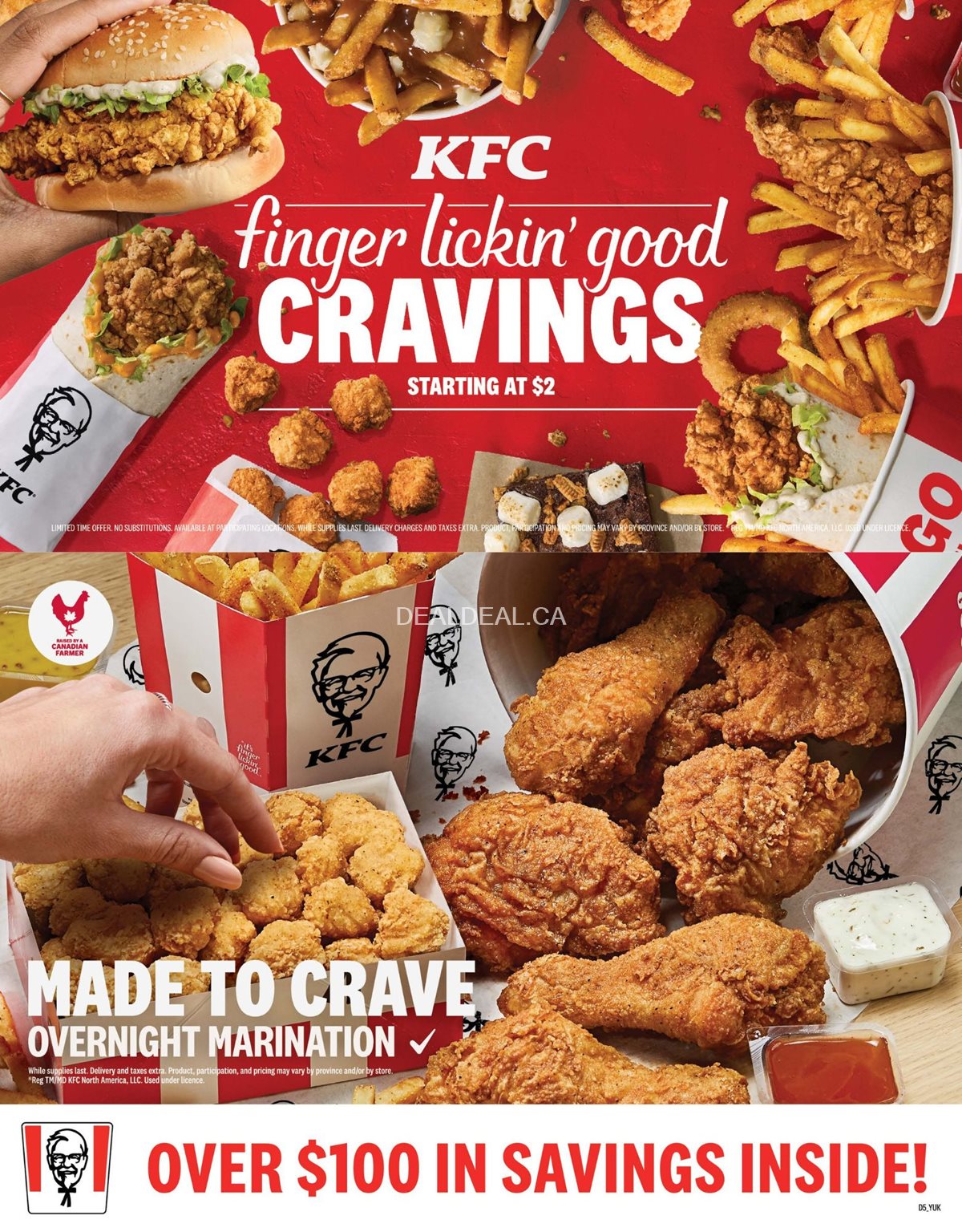 KFC Yukon Coupons, Flyers & Deals 2025 – Expires November 16 | DealDeal.ca